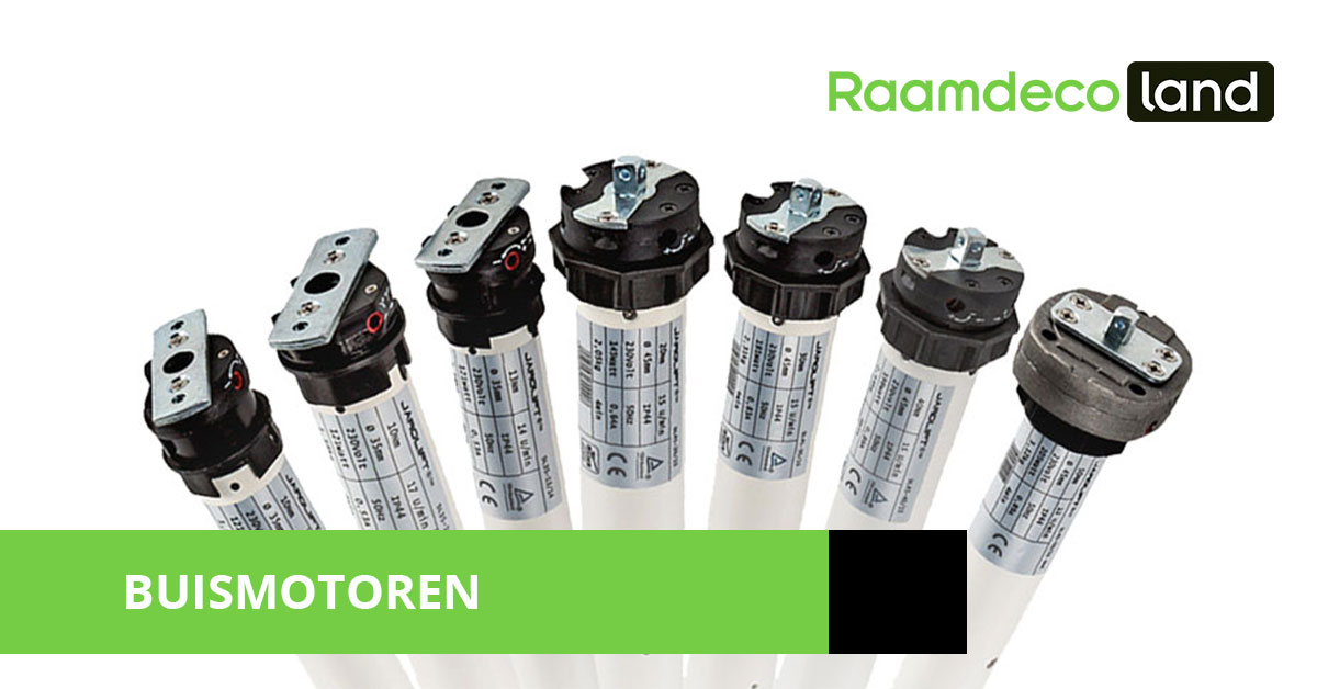 Buismotoren | Automatiseren van rolluik en zonwering • Raamdecoland